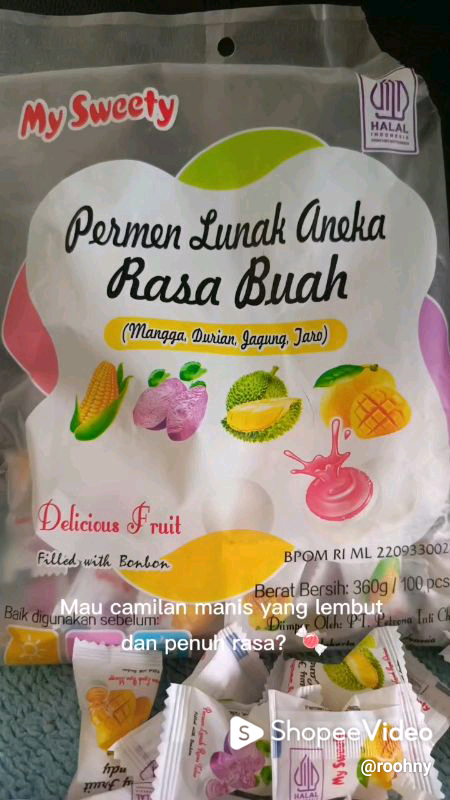 permen rasa buah | Shopee Video Indonesia