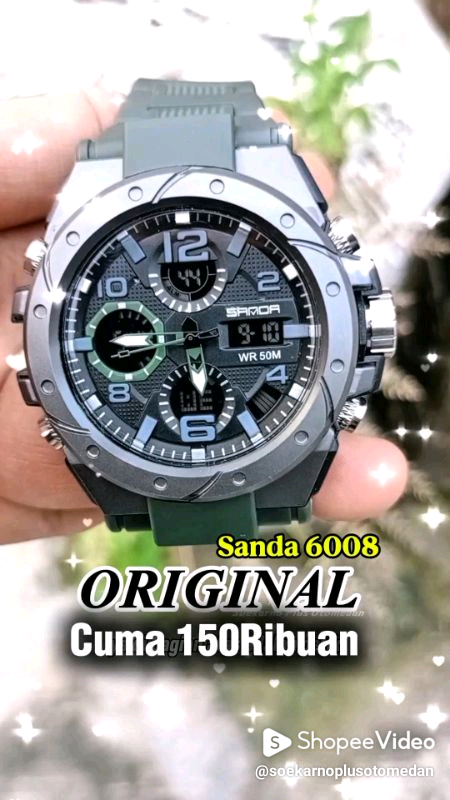 Jam Original Sanda Promo | Shopee Video Indonesia